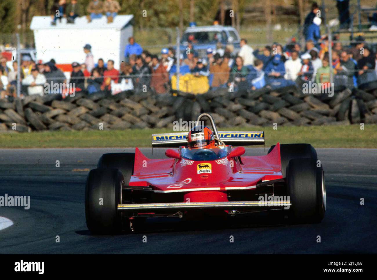 Gilles Villeneuve (CDN) Ferrari 312T5 Stock Photo - Alamy
