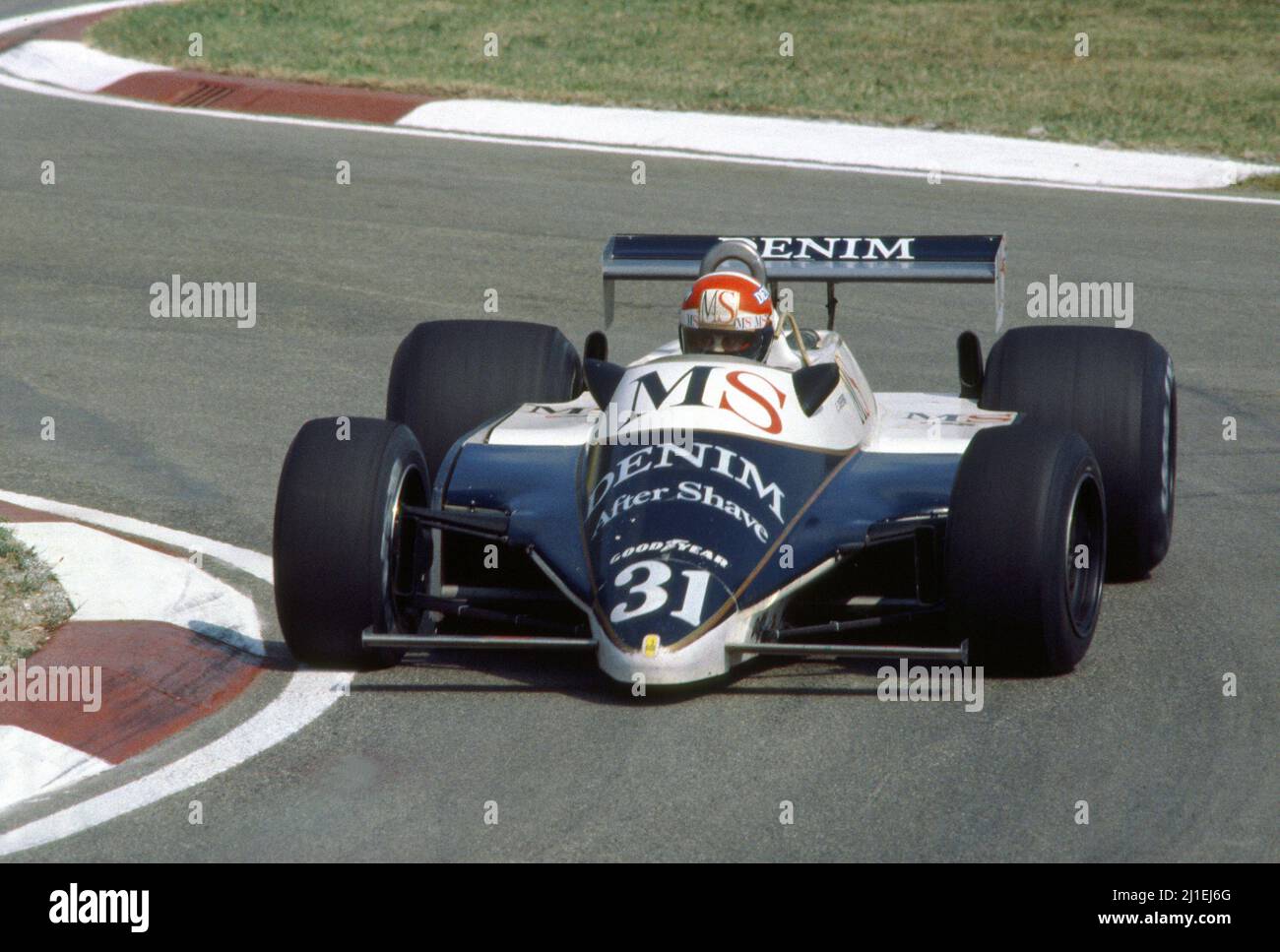 Eddie Cheever (USA) Osella FA1 Ford Cosworth Osella Squadra Corse Stock ...