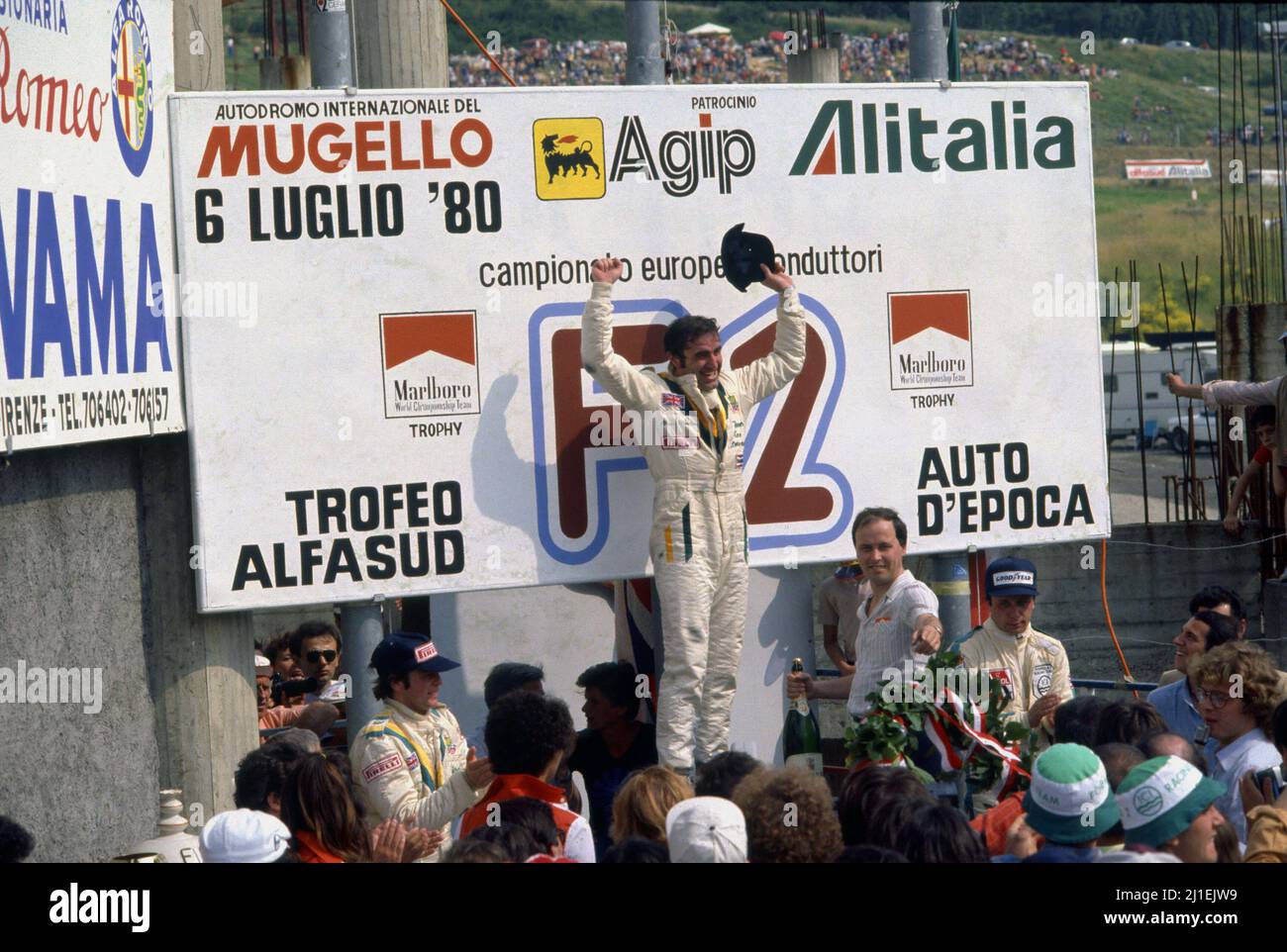 Brian Henton (GBR) Toleman Hart 420R BP Toleman GM Sport Ist position ...