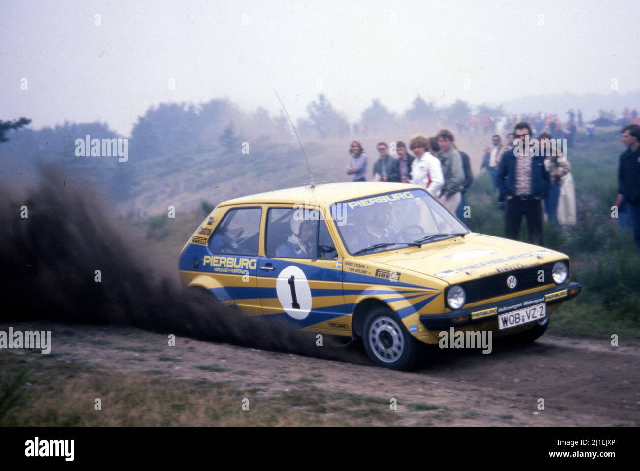 Per Eklund (SWE) Hans Sylvan (SWE) Volkswagen Golf GTi Gr2 Volkswagen ...