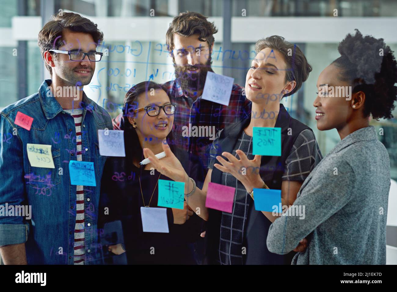 Brainstorming way success group hi-res stock photography and images - Alamy