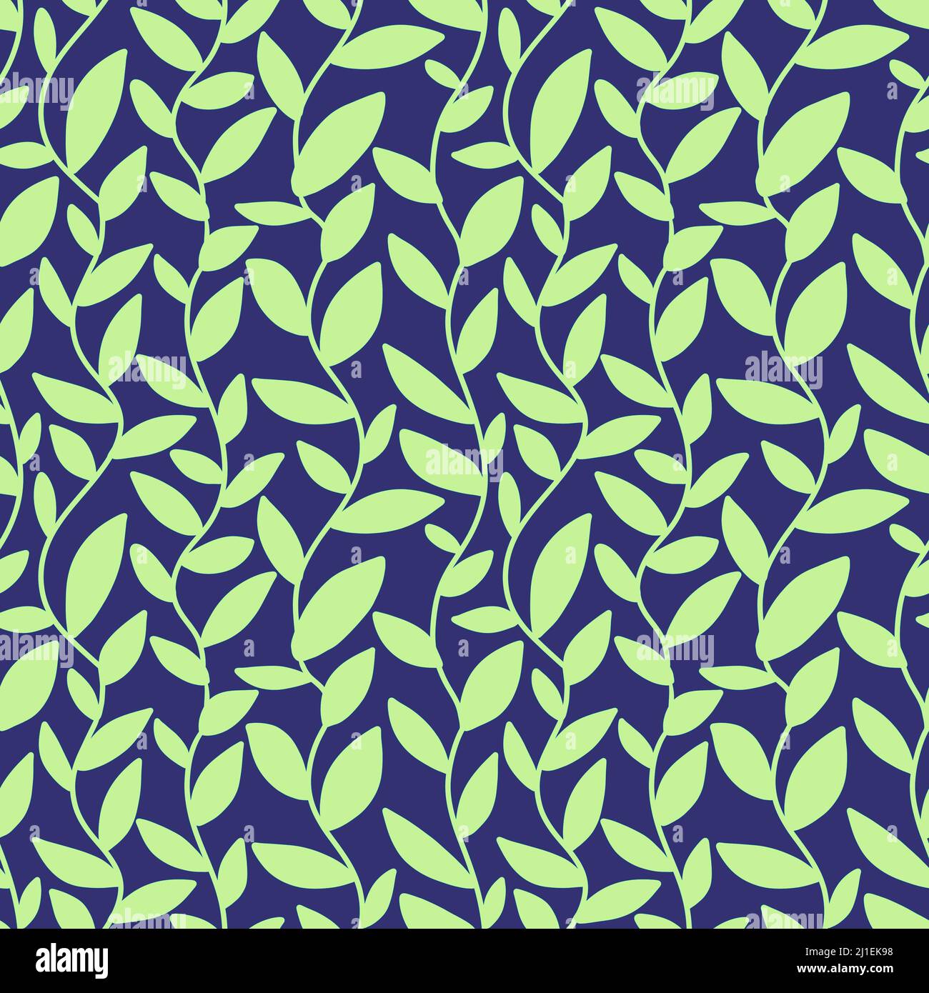 Seamless leaves and branches pattern for fabrics and textiles and cards ...
