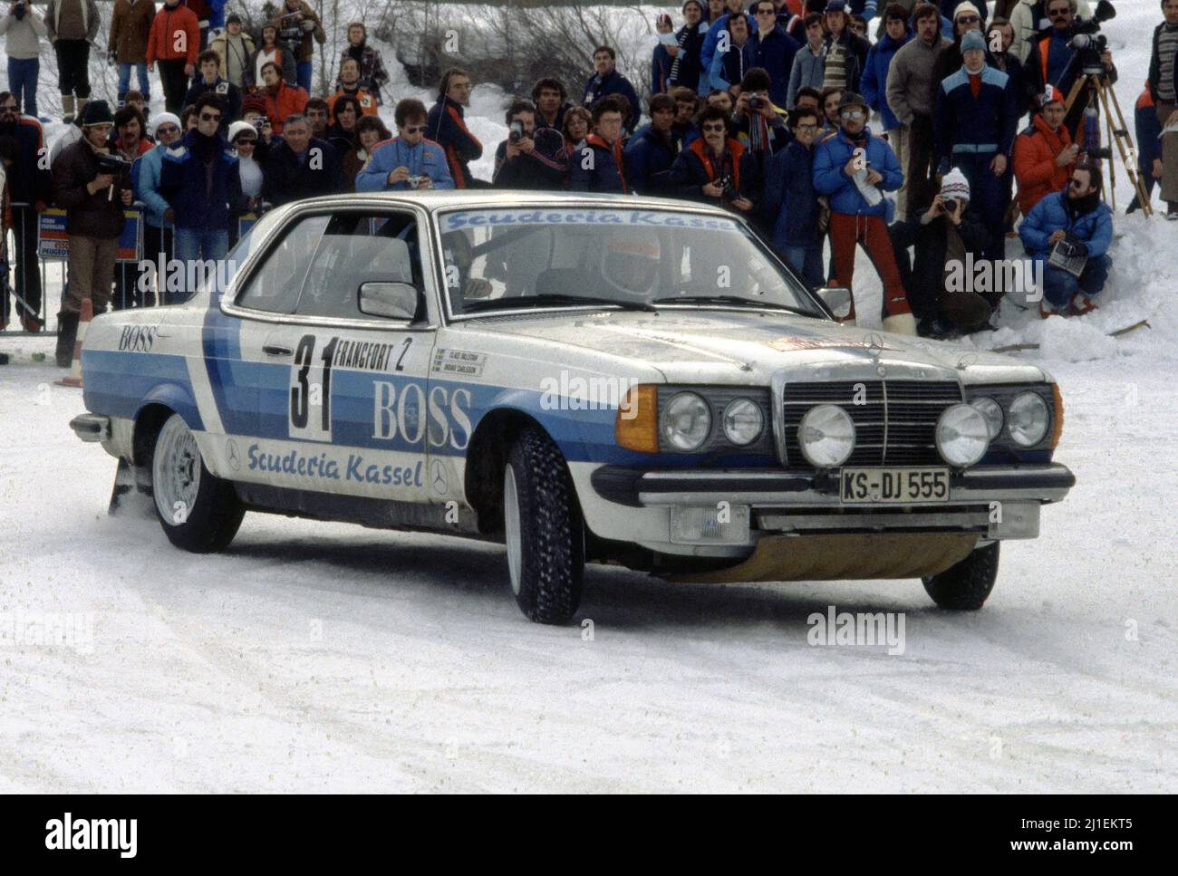 Ingvar Carlsson (SWE) Claes Billstam (SWE) Mercedes 280 CE Gr2 Scuderia ...