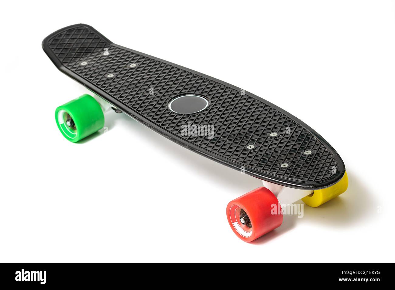Skateboard isolated on white background with clipping path Stock Photo ...