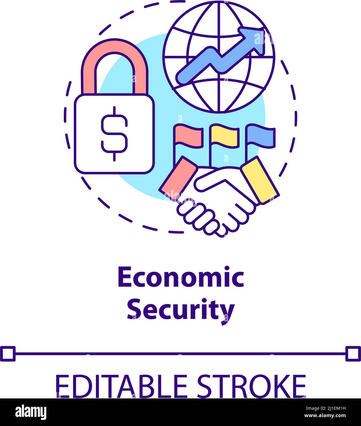 Economic Security Symbol