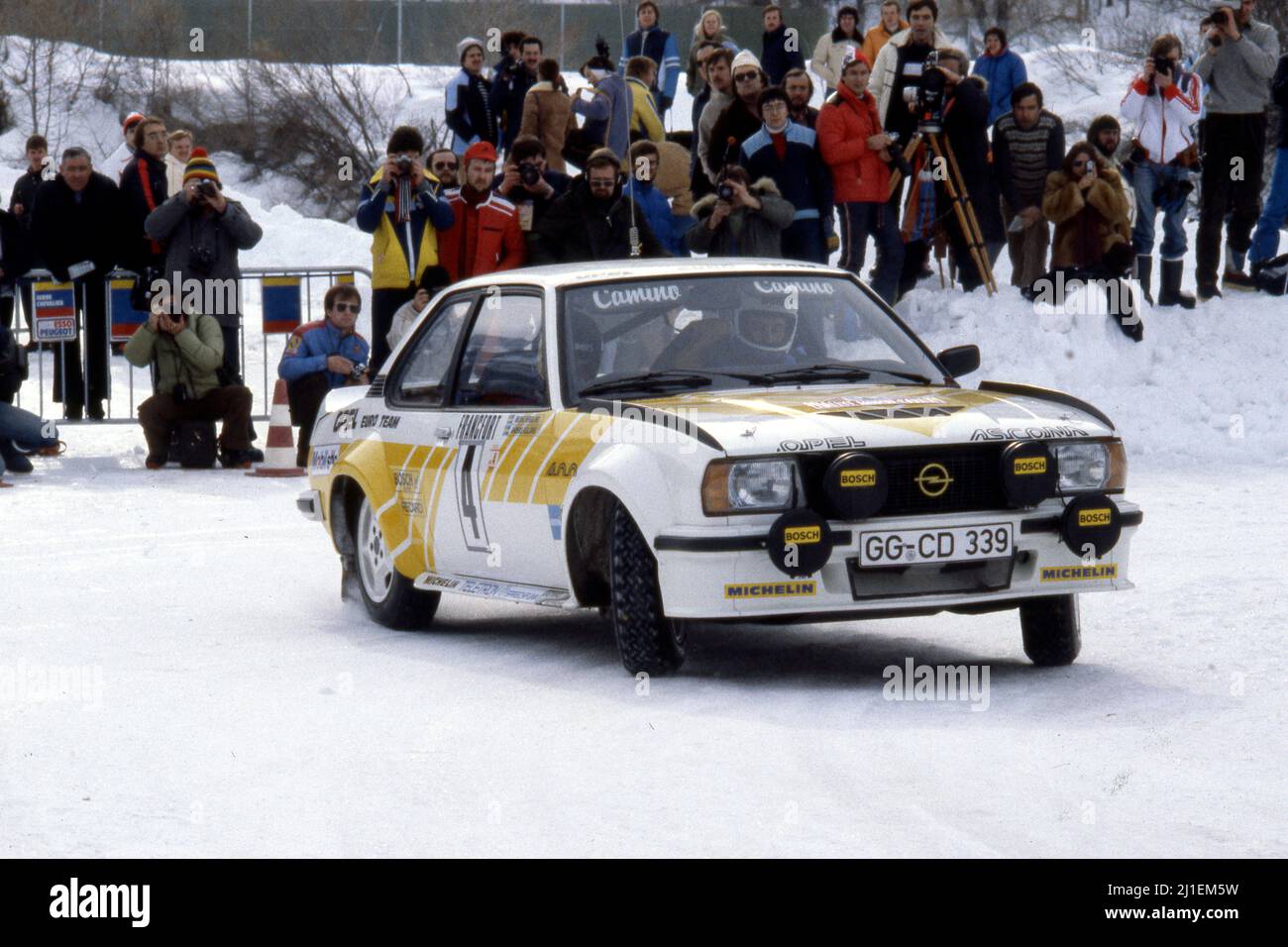 Anders Kullang (SWE) Bruno Berglund (SWE) Opel Ascona 400 Gr4 Opel Euro ...