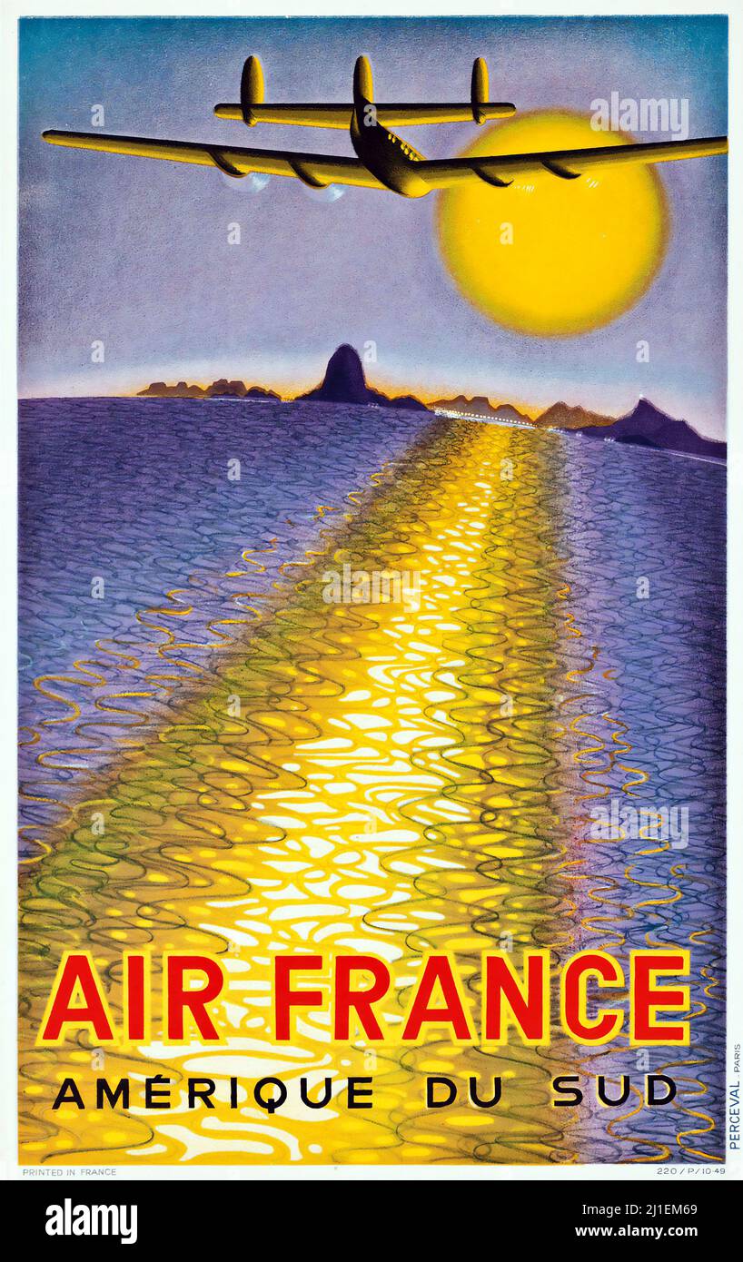 Airline advertisement poster hi-res stock photography and images - Alamy