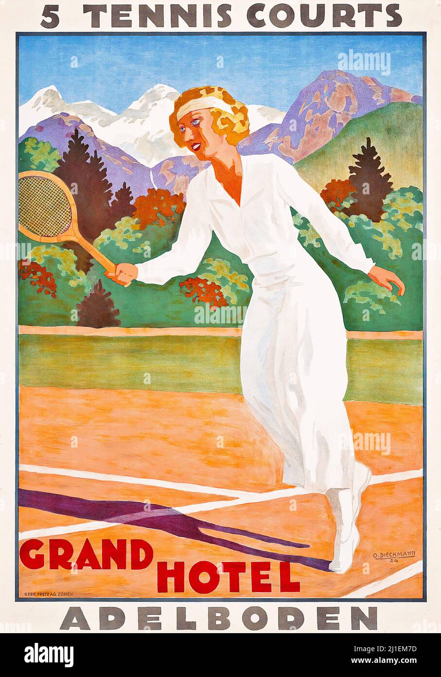 Tennis poster hi-res stock photography and images - Alamy