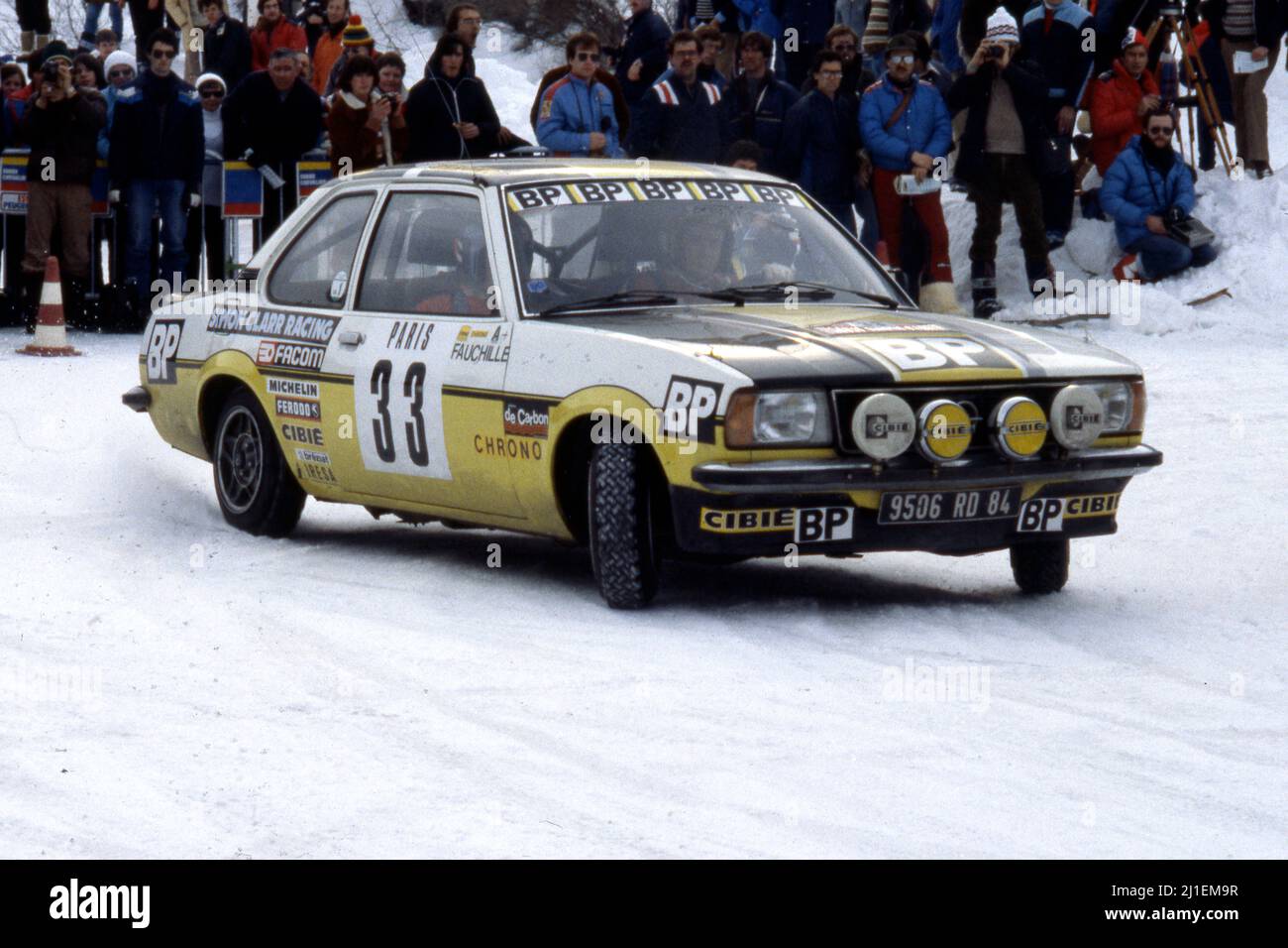Jean Louis Clarr (FRA) Jean Francois Fauchille (FRA) Opel Ascona Gr1 ...