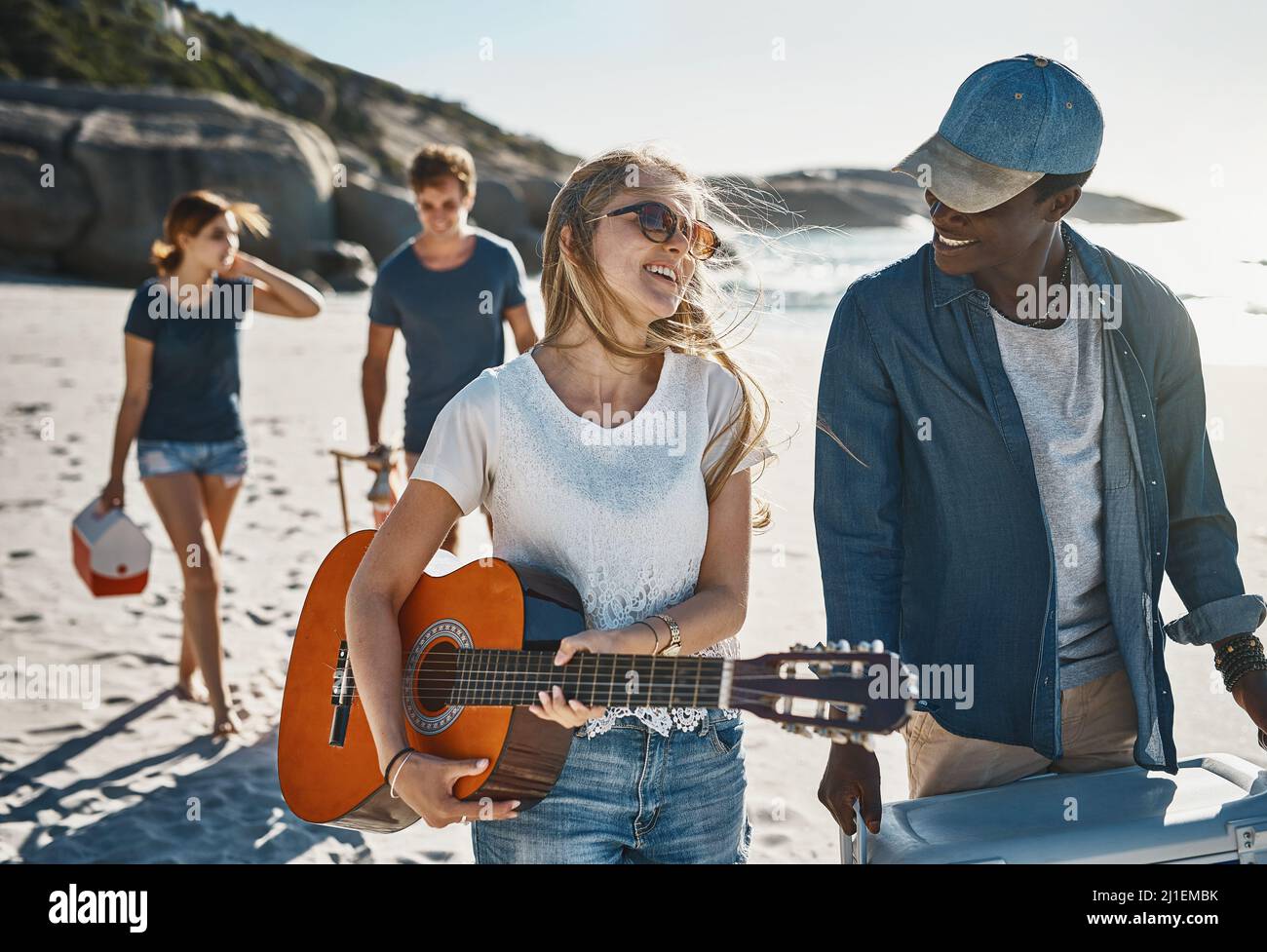 Jamming together hi-res stock photography and images - Alamy