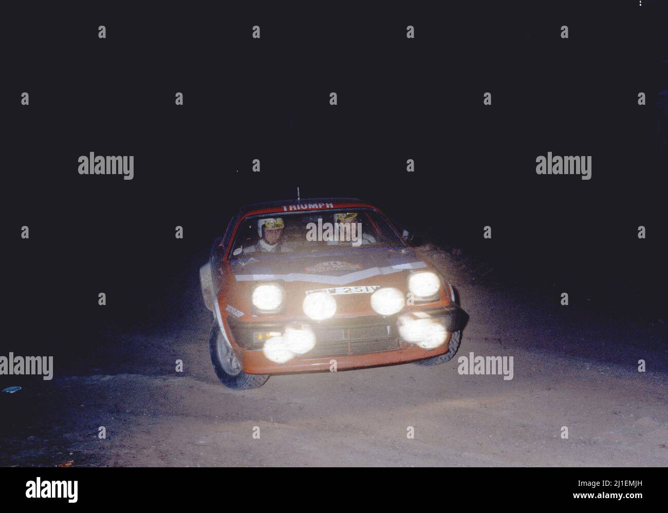 Per Eklund (SWE) Hans Sylvan (SWE) Triumph TR7 V8 Gr4 Stock Photo - Alamy