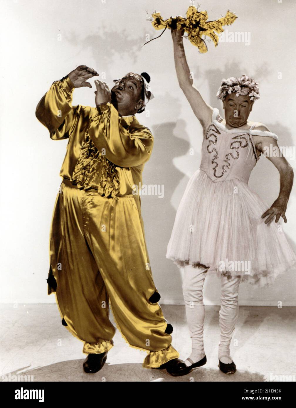 OLIVER HARDY and STAN LAUREL in THE DANCING MASTERS (1943), directed by ...