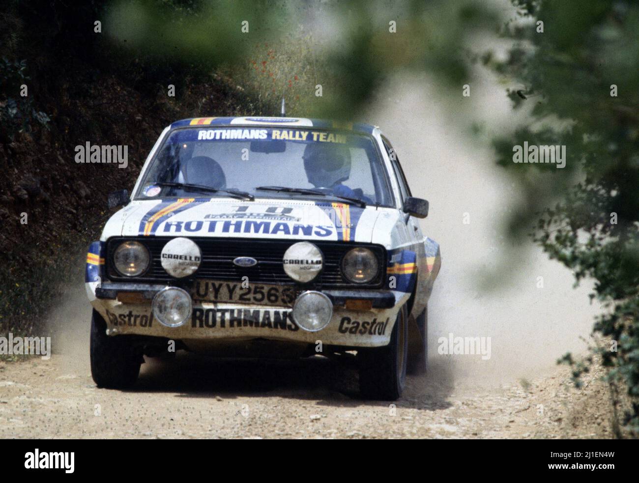 Ari Vatanen (FIN) David Richards (GBR) Ford Escort Rs Gr4 Rothmans Rally Team David Sutton Cars ...