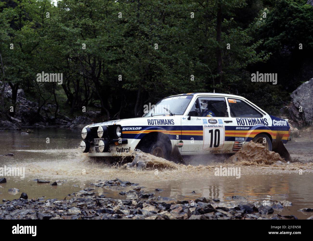 Ari Vatanen (FIN) David Richards (GBR) Ford Escort Rs Gr4 Rothmans ...