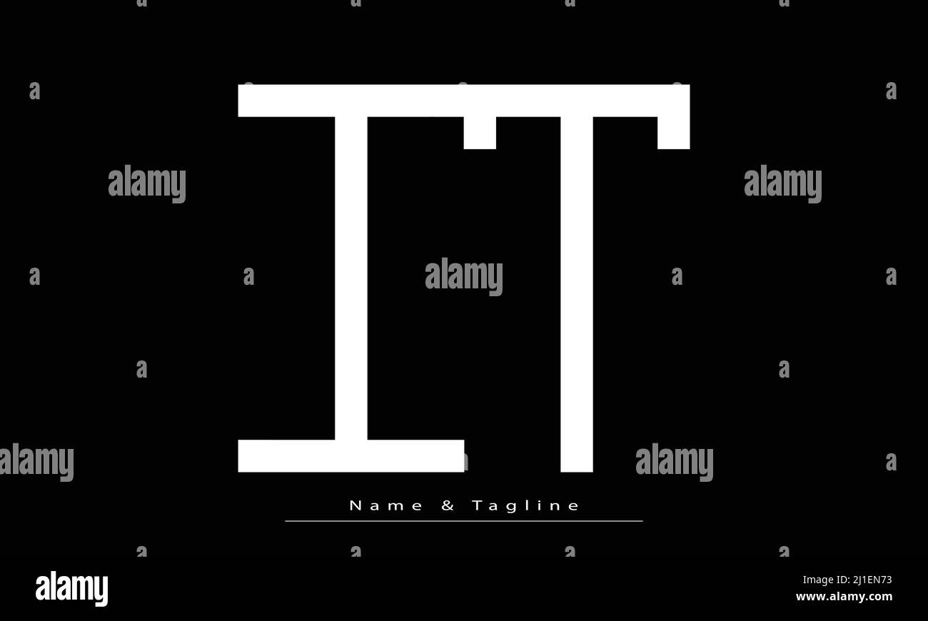 Alphabet letters Initials Monogram logo IT , TI Stock Vector Image ...