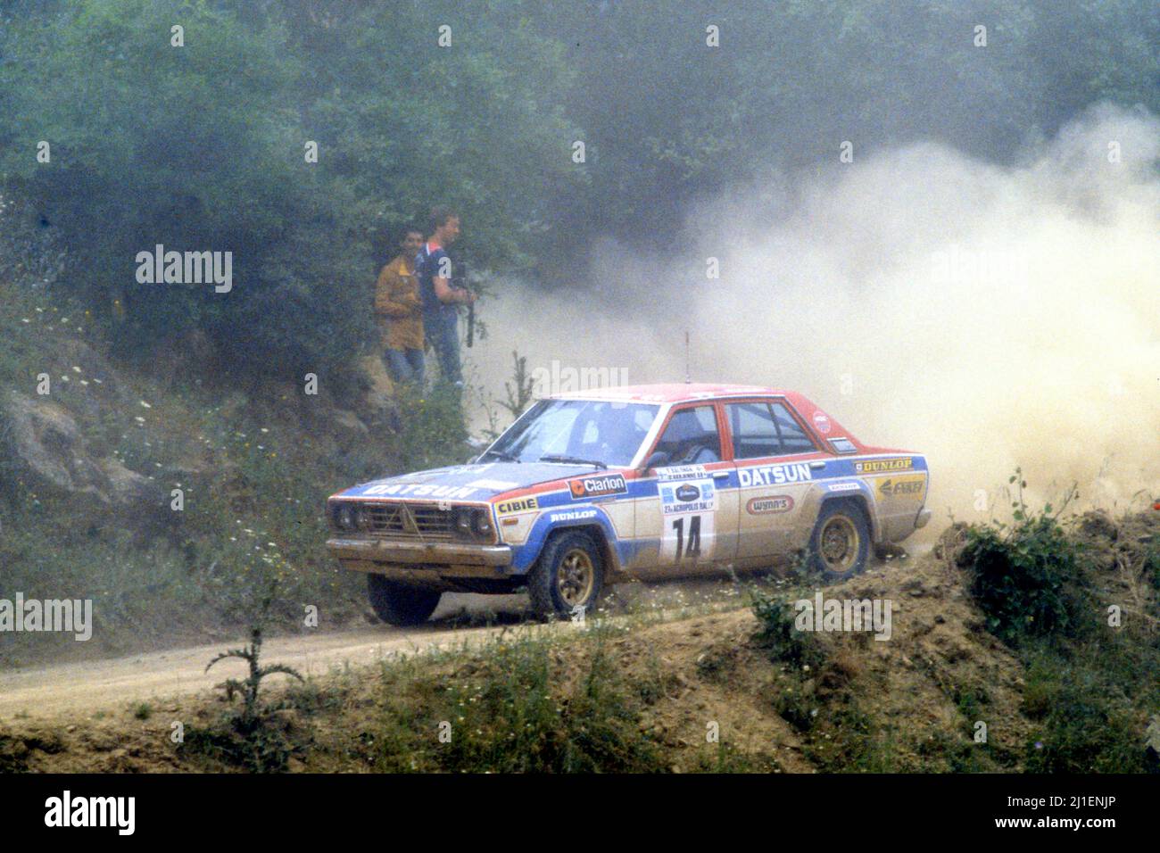 Timo Salonen (FIN) Seppo Harjanne (FIN) Datsun 160J Gr2 NI Theocharakis ...