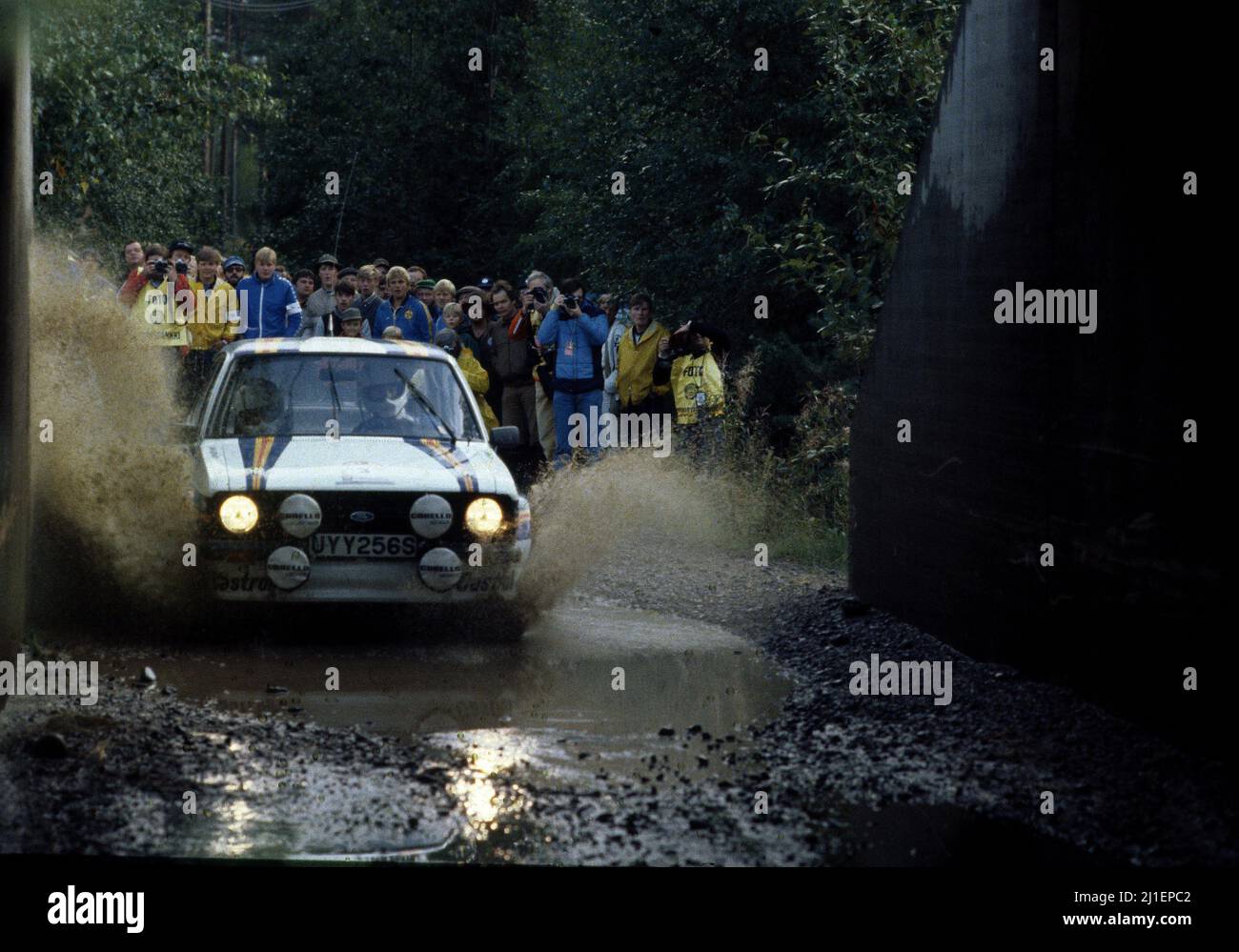 Ari Vatanen (FIN) David Richards (GBR) Ford Escort Rs Gr4 David Sutton ...