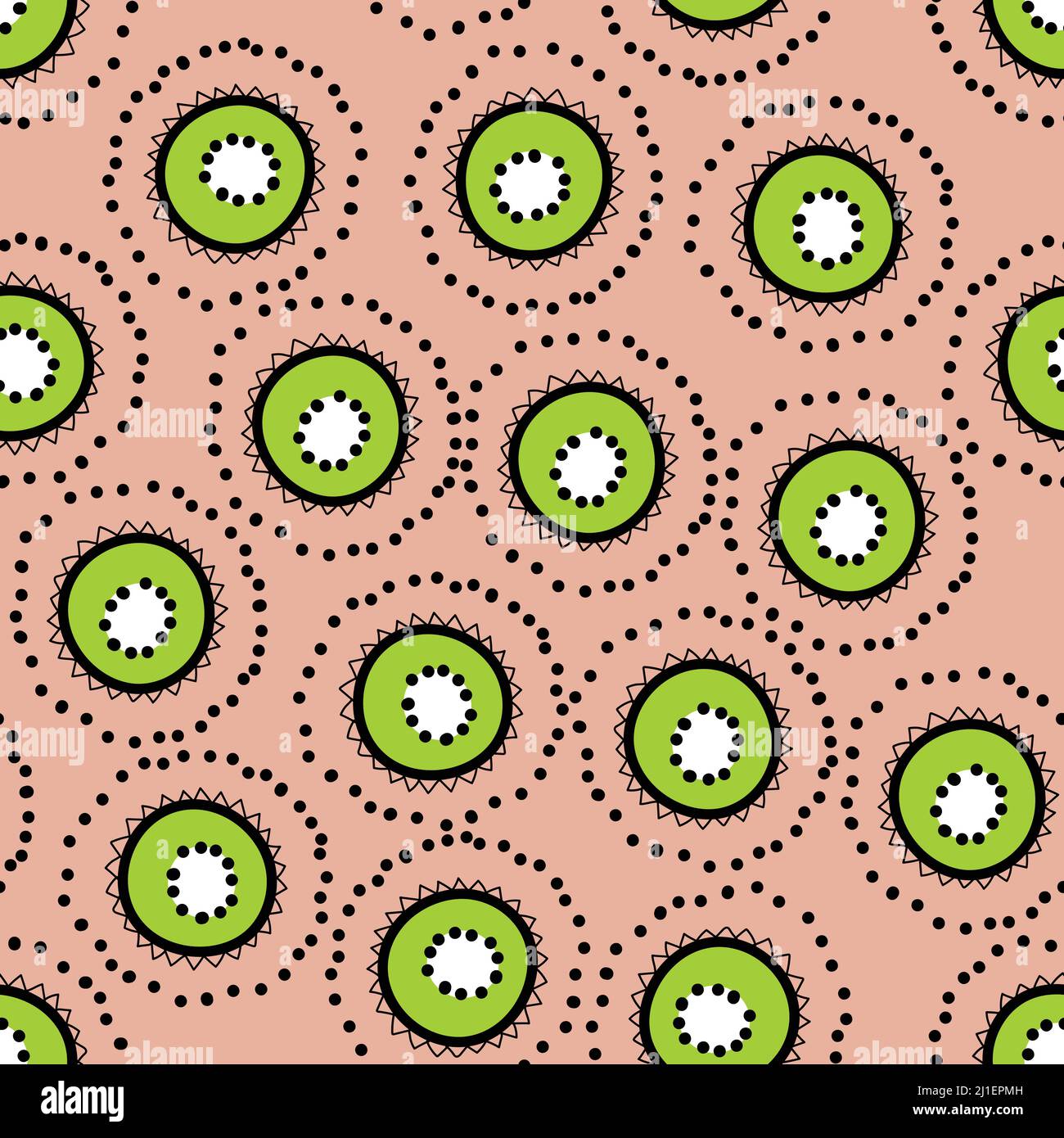 Seamless pattern with geometric aboriginal ornament. Ethnic tribal ...