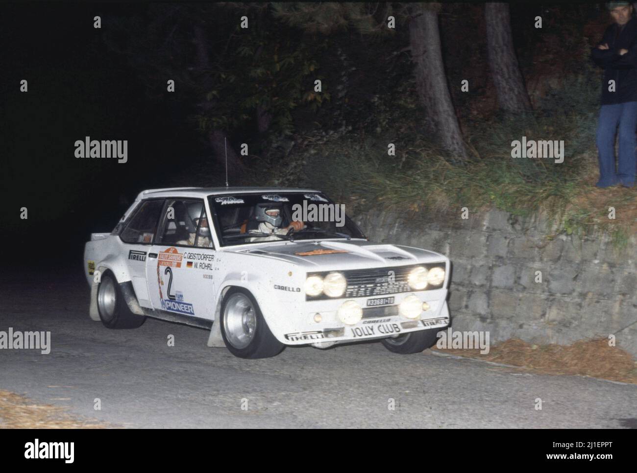 Walter Rohrl (GER) Christian Geistdorfer (GER)Fiat 131 Abarth Gr4 Jolly ...