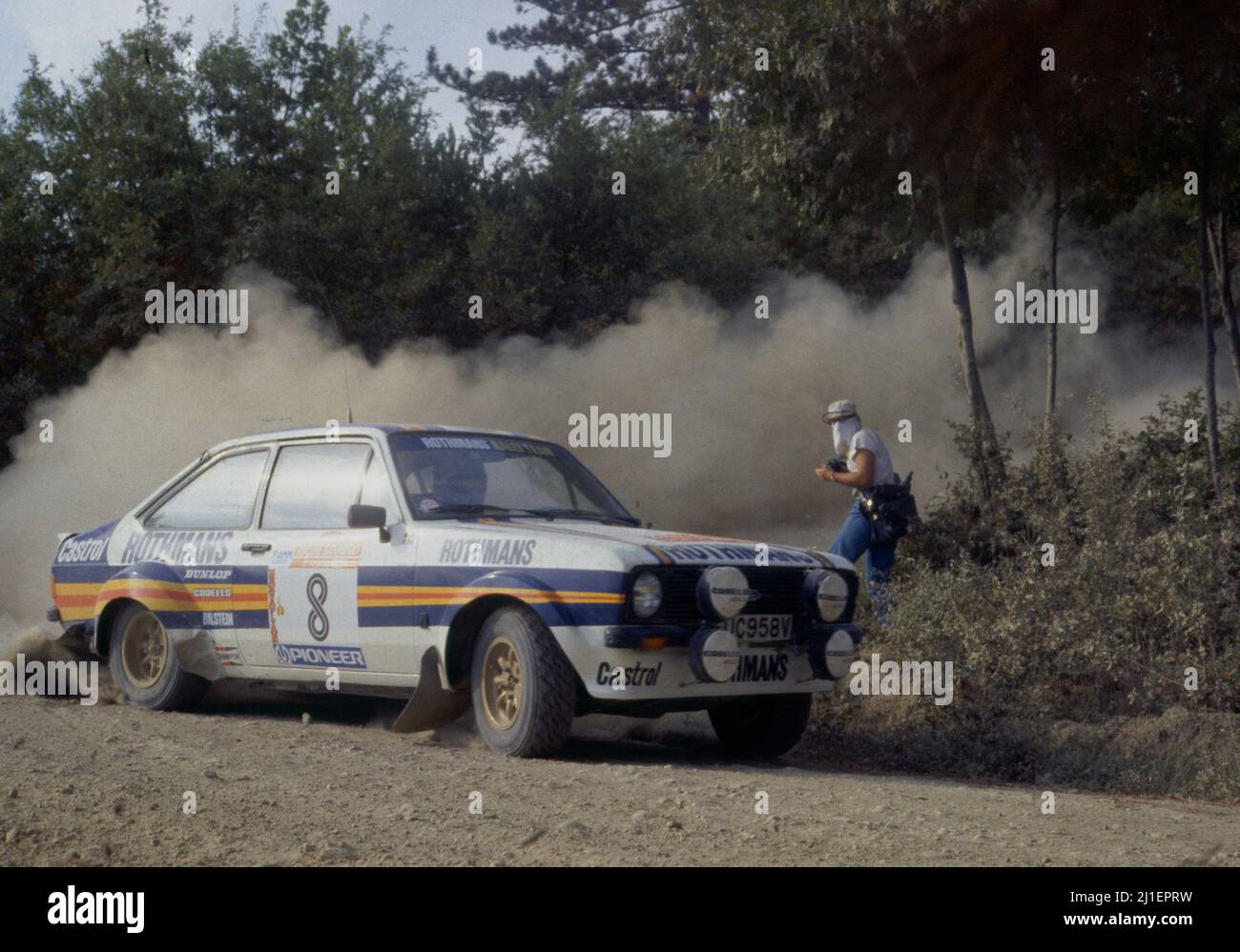 Hannu Mikkola (FIN) Arne Hertz (SWE) Ford Escort Rs Gr4 Rothmans Rally ...