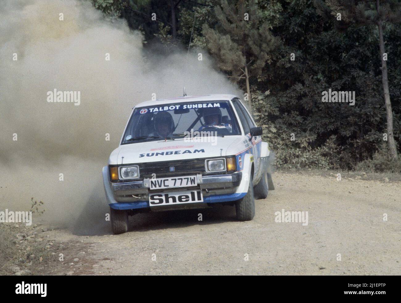 Henri Toivonen (FIN) Antero Lindqvist (FIN) Talbot Sunbeam Lotus Gr2 ...