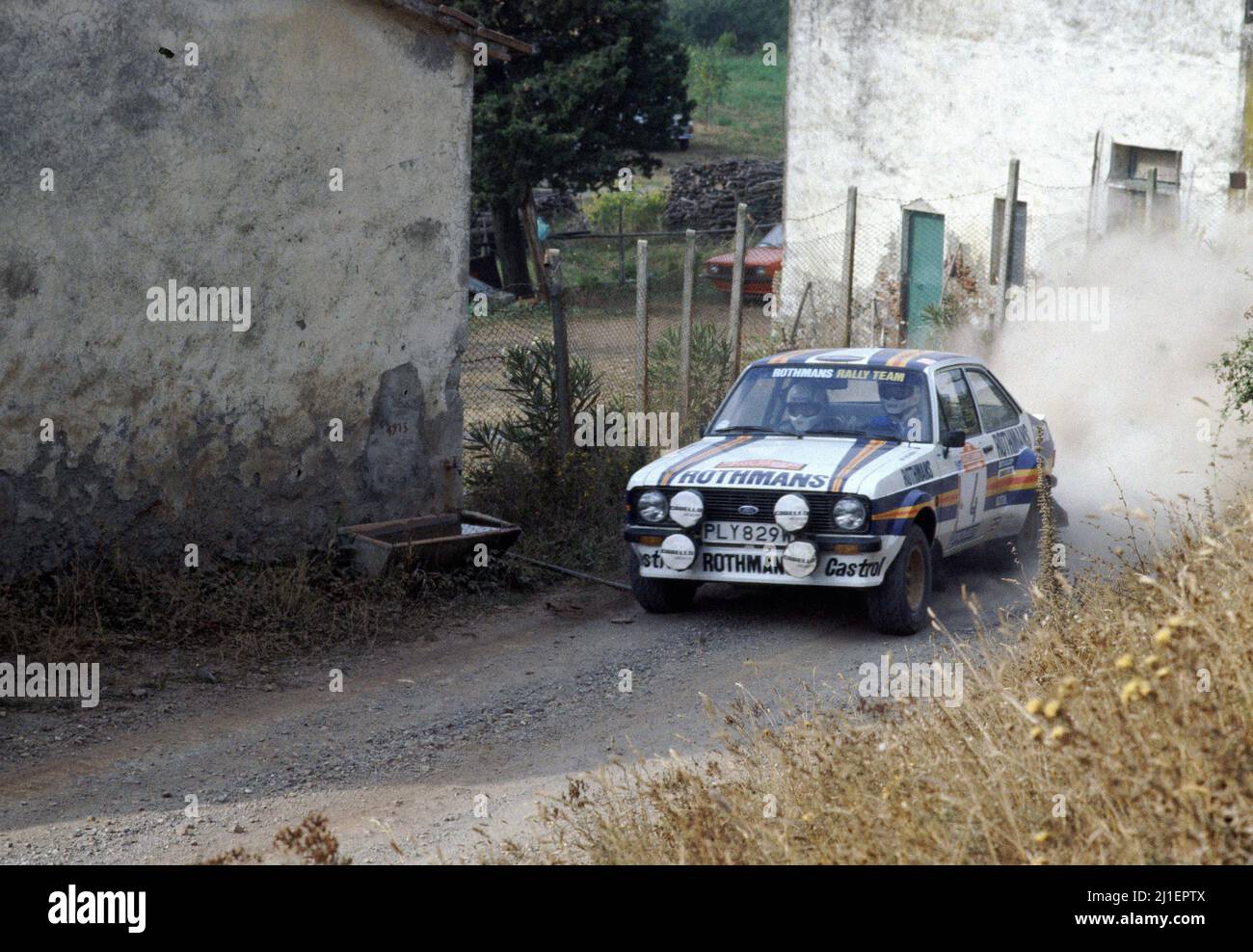 Ari Vatanen (FIN) David Richards (GBR) Ford Escort Rs Gr4 Rothmans ...