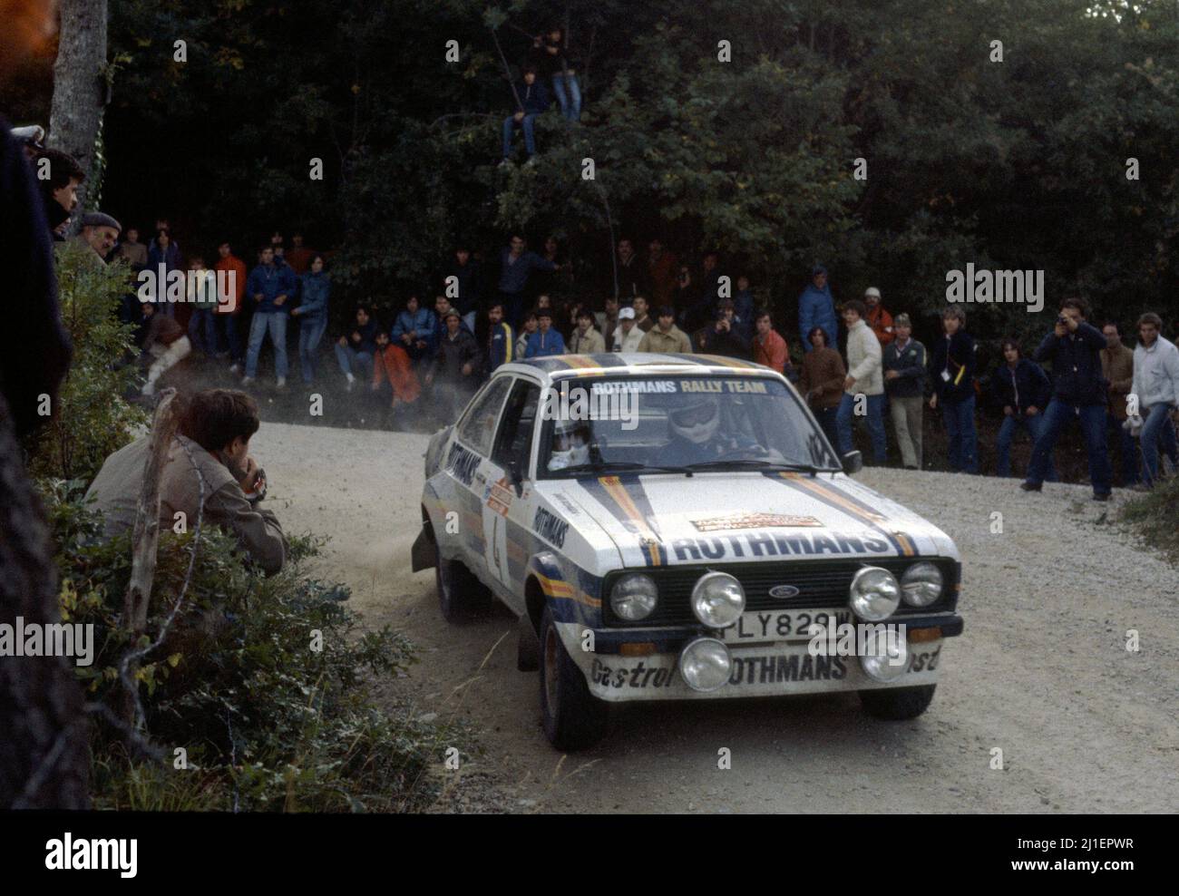Ari Vatanen (FIN) David Richards (GBR) Ford Escort Rs Gr4 Rothmans ...