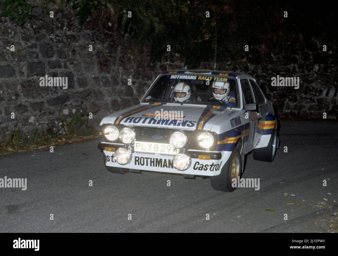 Ari Vatanen (FIN) David Richards (GBR) Ford Escort Rs Gr4 Rothmans ...