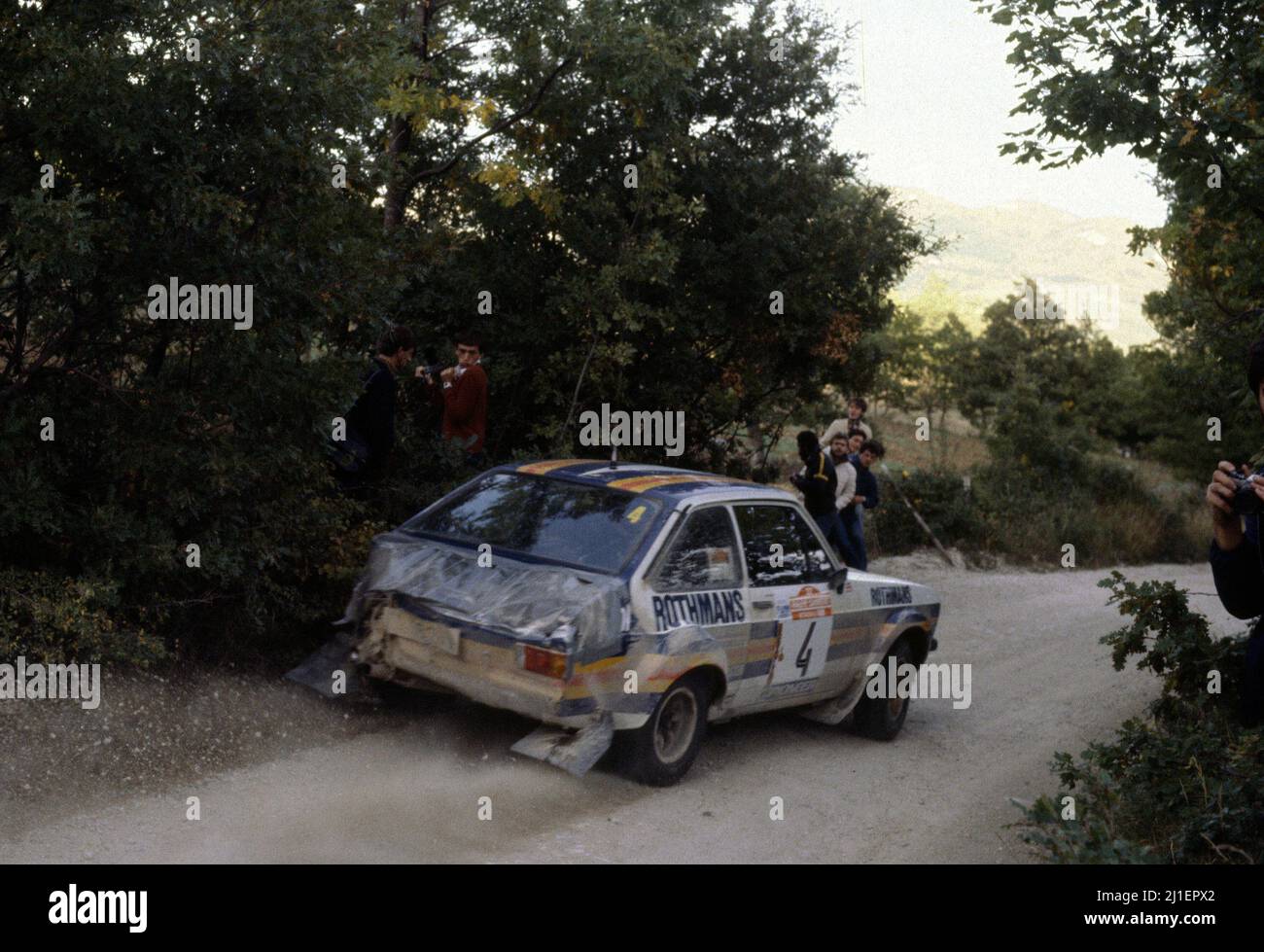 Ari Vatanen (FIN) David Richards (GBR) Ford Escort Rs Gr4 Rothmans ...