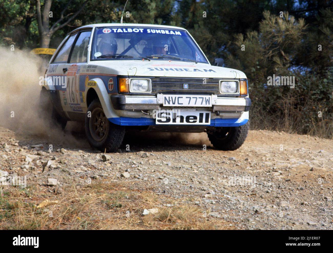 Henri Toivonen (FIN) Antero Lindqvist (FIN) Talbot Sunbeam Lotus Gr2 ...