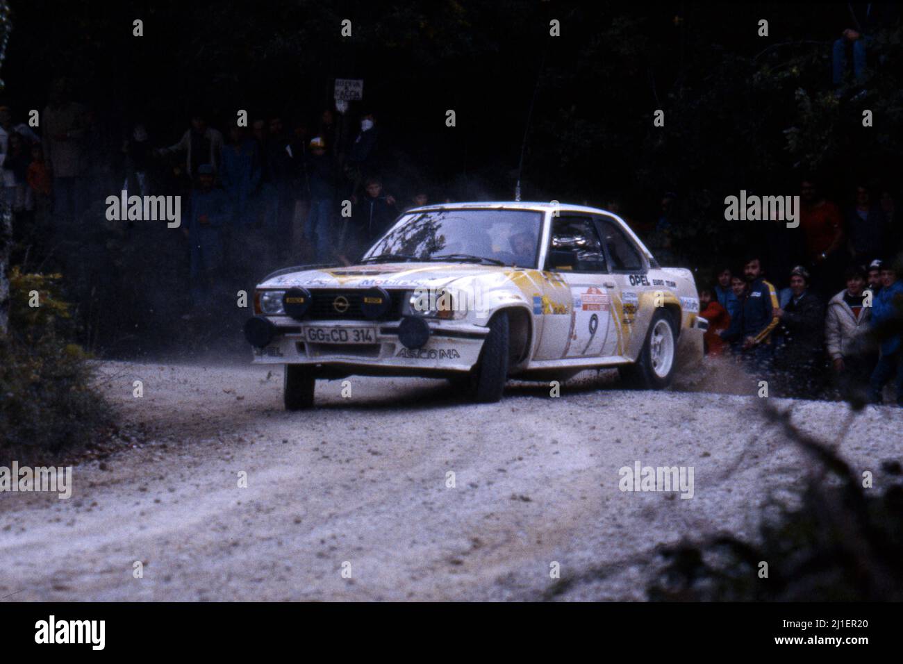 Jochi Kleint (GER) Gunter Wanger (GER) Opel Ascona 400 Gr4 Opel Euro ...