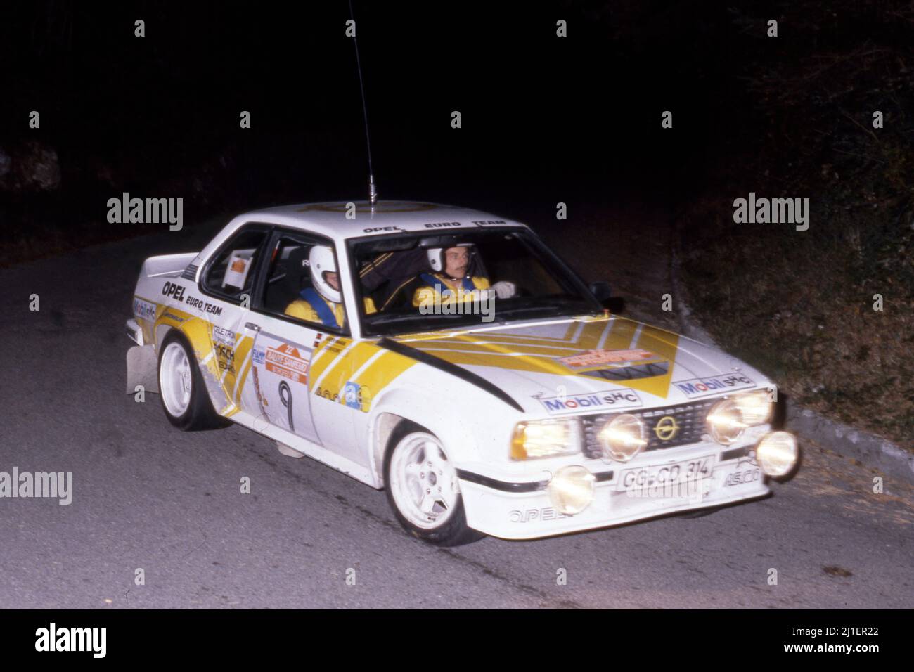 Jochi Kleint (GER) Gunter Wanger (GER) Opel Ascona 400 Gr4 Opel Euro ...