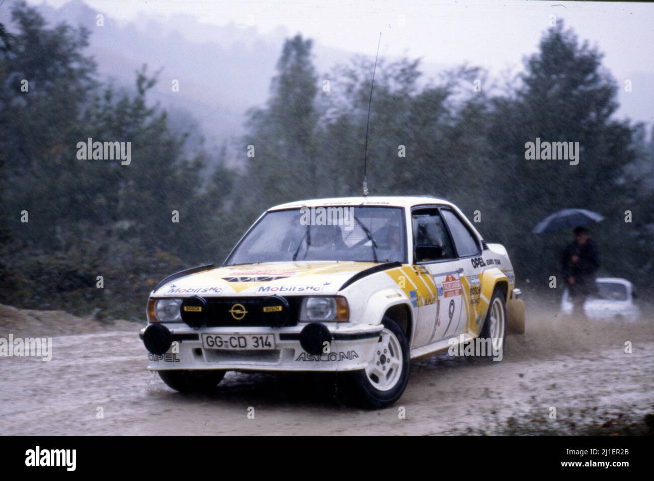 Jochi Kleint (GER) Gunter Wanger (GER) Opel Ascona 400 Gr4 Opel Euro ...