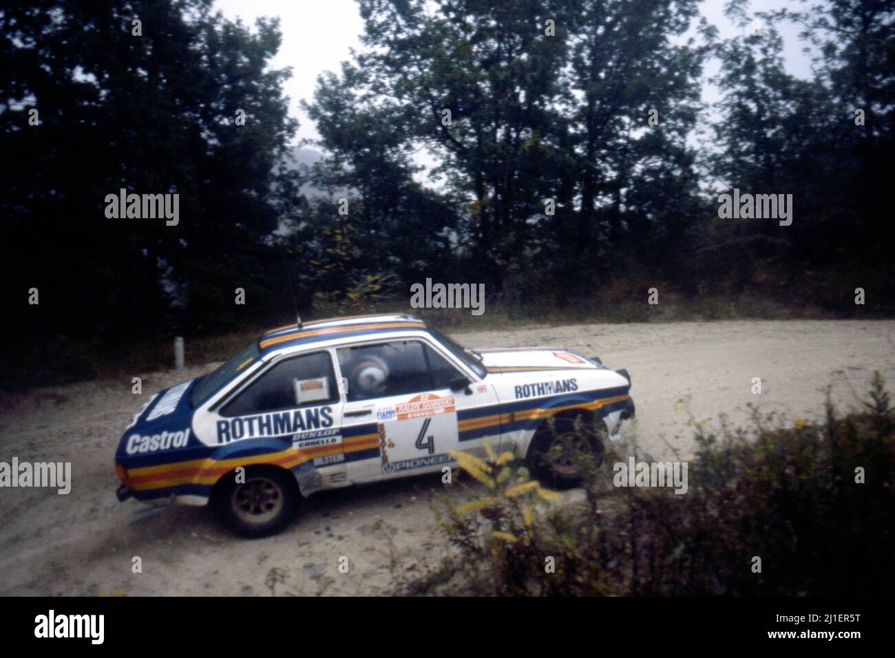 Ari Vatanen (FIN) David Richards (GBR) Ford Escort Rs Gr4 Rothmans ...