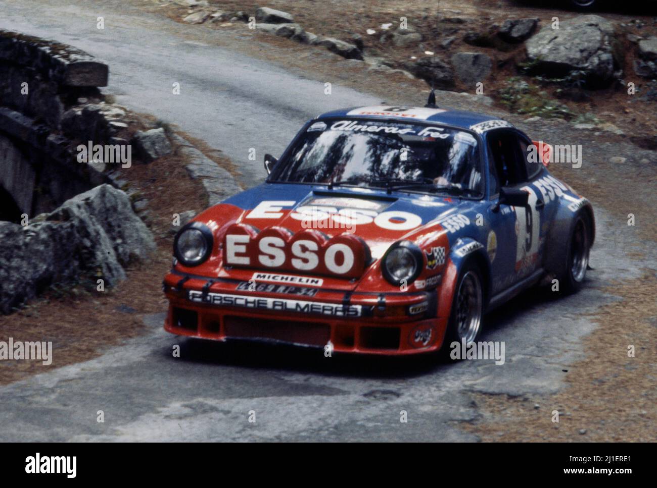 Jean Luc Therier (FRA) Michel Vial (FRA) Porsche 911 Sc Gr4 Team Esso ...