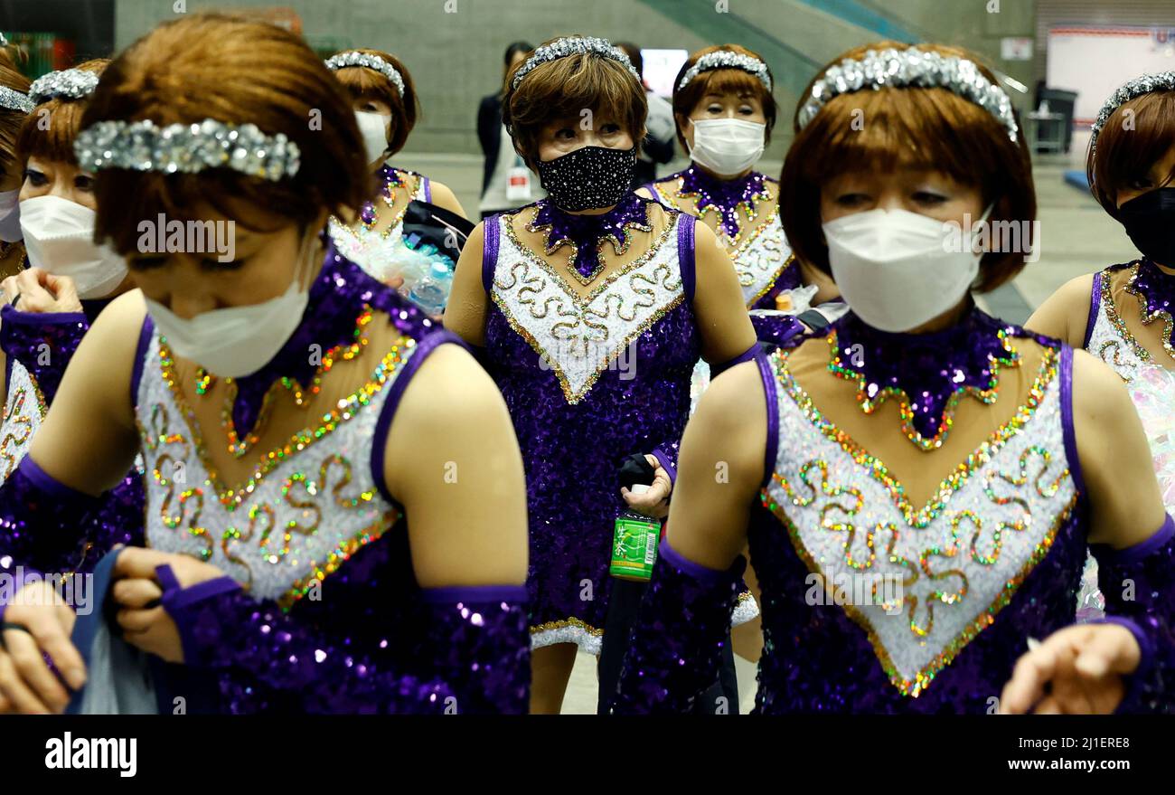 Cheerleading japan hi-res stock photography and images - Alamy