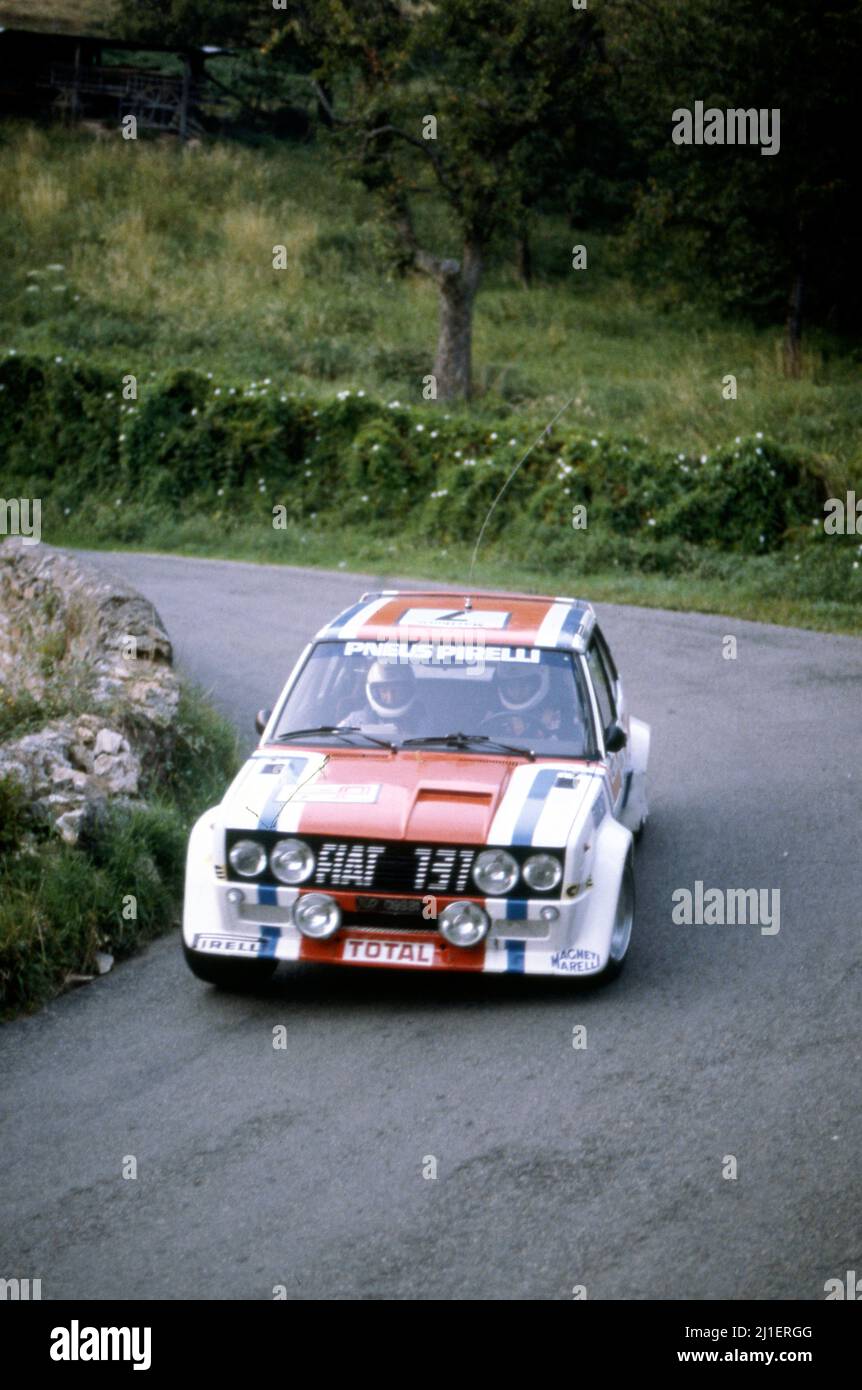 Michele Mouton (FRA) Annie Arrii (FRA) Fiat 131 Abarth Gr4 Fiat France ...
