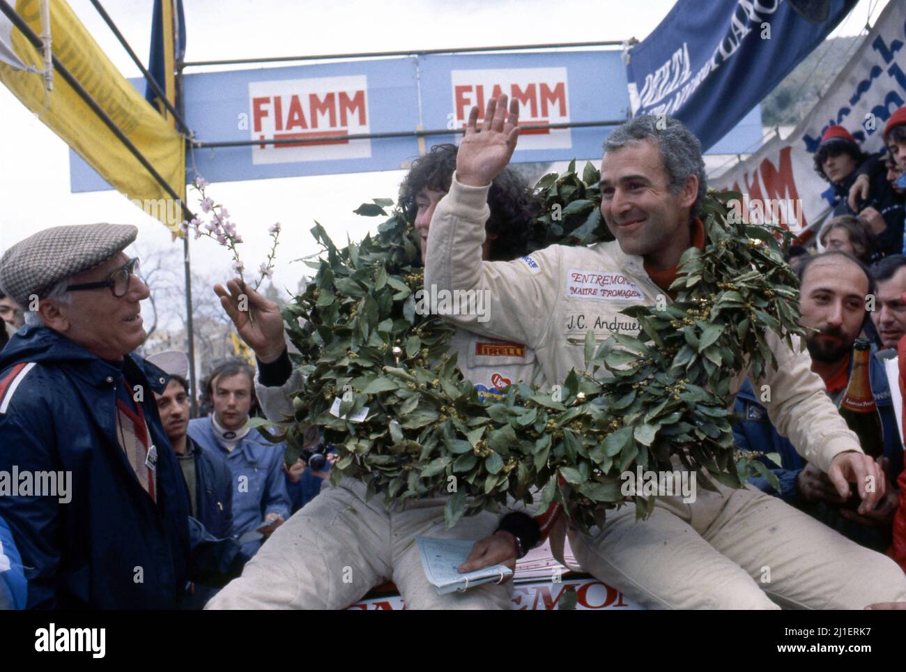 Jean Claude Andruet (FRA) Christian Tilber Gilbert (FRA) Ferrari 308 ... Jean Claude Andruet (FRA) Christian Tilber Gilbert (FRA) Ferrari 308 ...