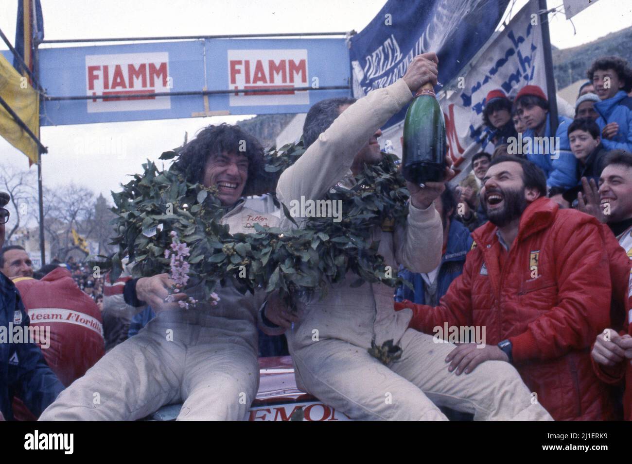Jean Claude Andruet (FRA) Christian Tilber Gilbert (FRA) Ferrari 308 ...
