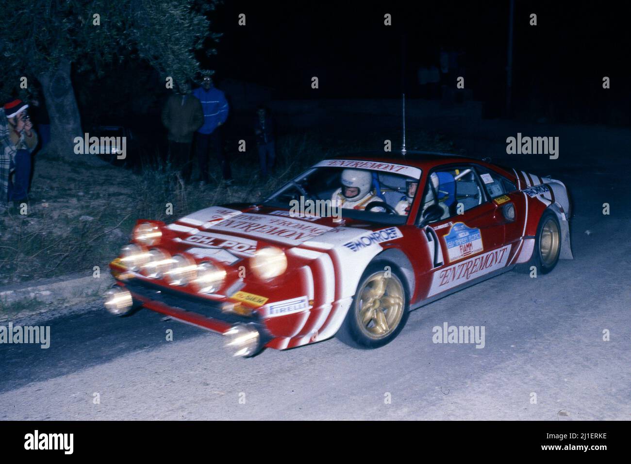 Jean Claude Andruet (FRA) Christian Tilber Gilbert (FRA) Ferrari 308 ... Jean Claude Andruet (FRA) Christian Tilber Gilbert (FRA) Ferrari 308 ...