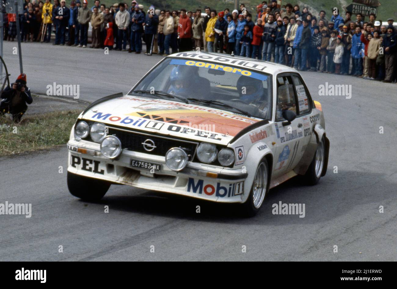 Alberto Carrotta (ITA) Ornella Amara (ITA) Opel Ascona 400 Gr4 Opel GM ...