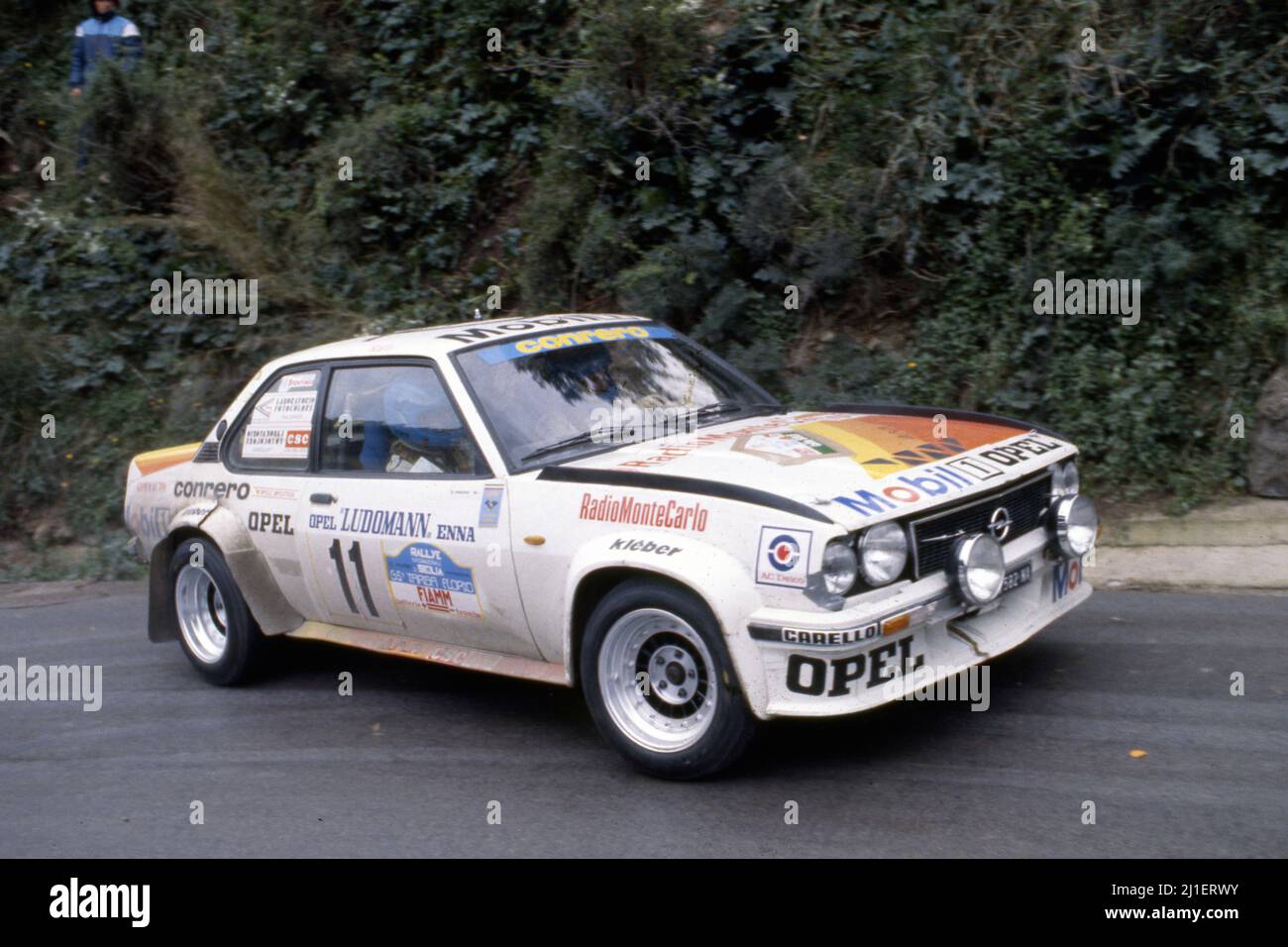 Alberto Carrotta (ITA) Ornella Amara (ITA) Opel Ascona 400 Gr4 Opel GM ...