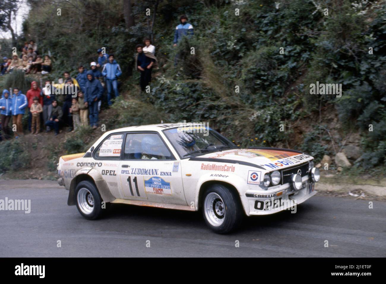 Alberto Carrotta (ITA) Ornella Amara (ITA) Opel Ascona 400 Gr4 Opel GM ...