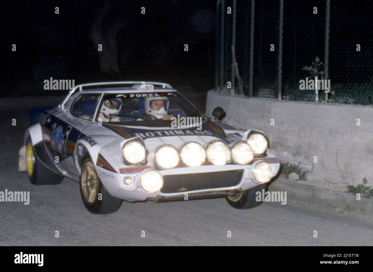 Mauro Pregliasco (ITA) Mirko Perissutti (ITA) Lancia Stratos Hf Gr4 ...