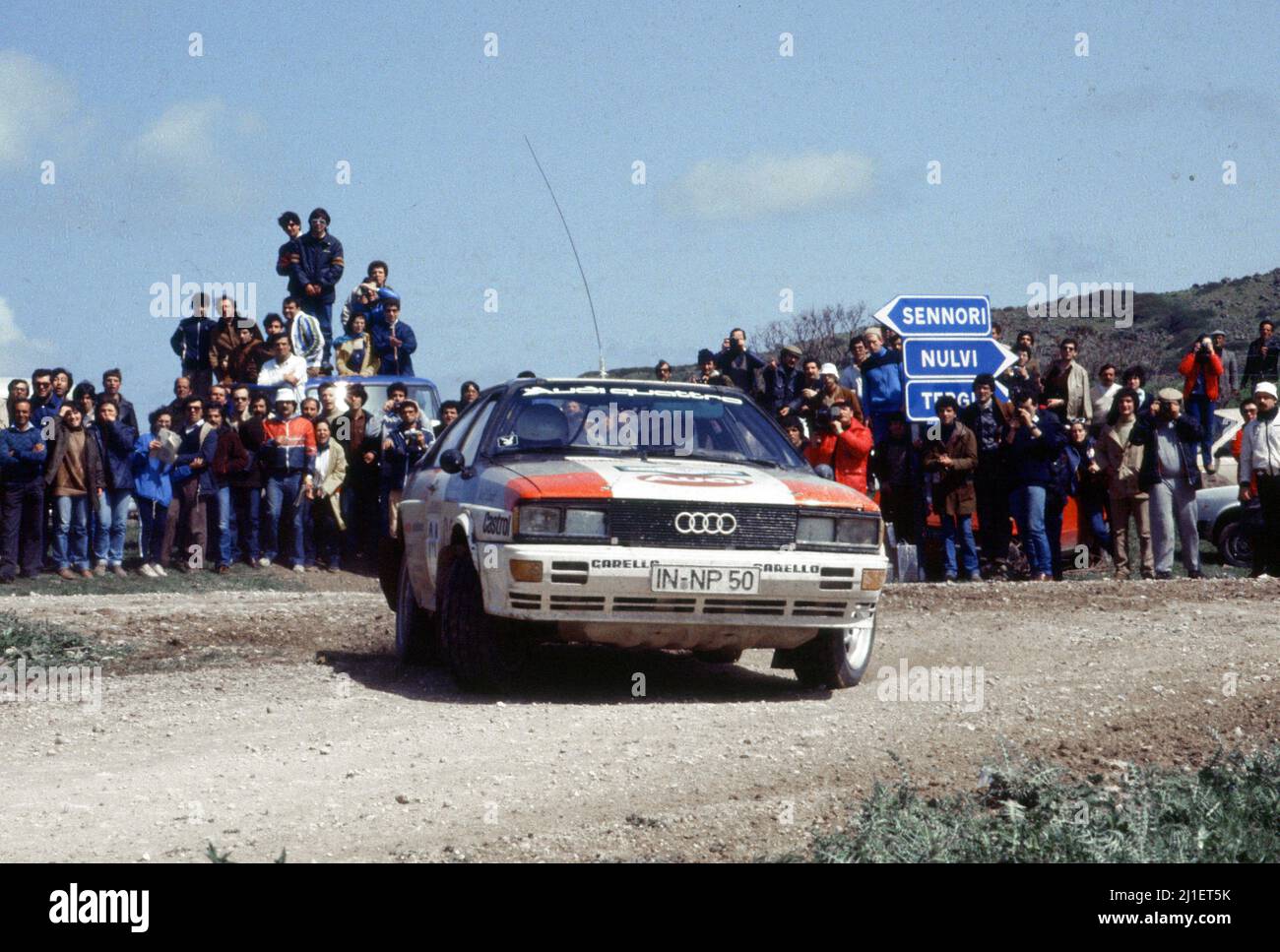 Michele Cinotto (ITA) Emilio Radaelli (ITA) Audi Quattro gr.4 Audi ...