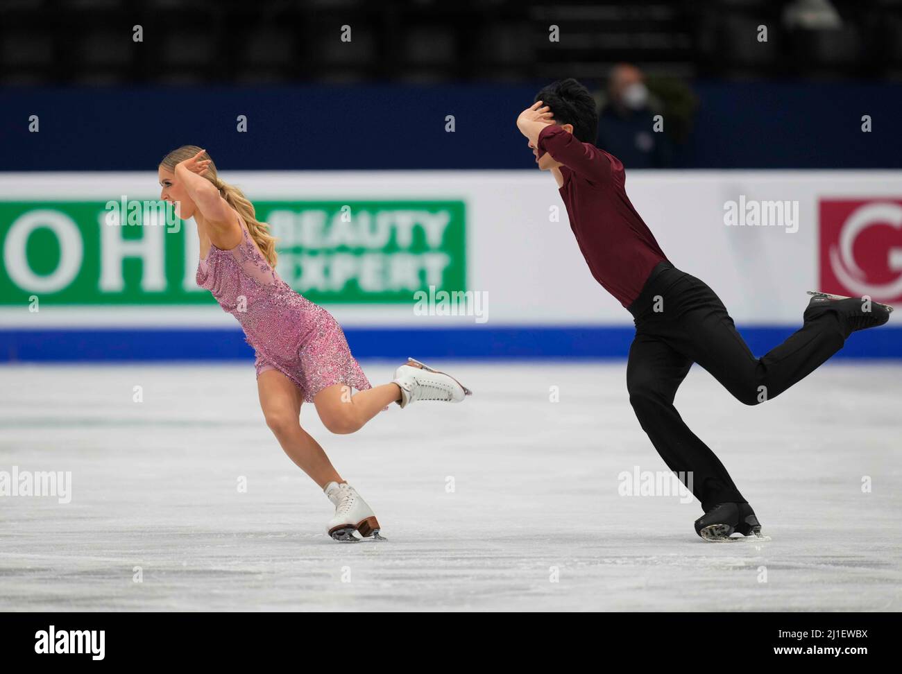 Sud de France Arena, Montpellier, France. 25th Mar, 2022. Holly Harris ...