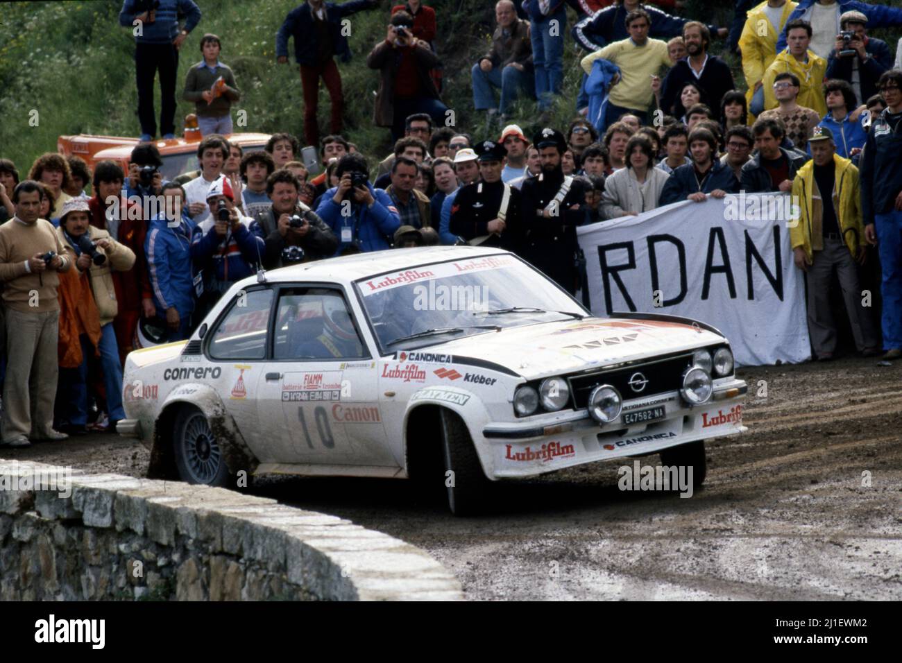 Maurizio Verini (ITA) Andrea Ulivi (ITA) Opel Ascona 400 Gr4 Conrero ...