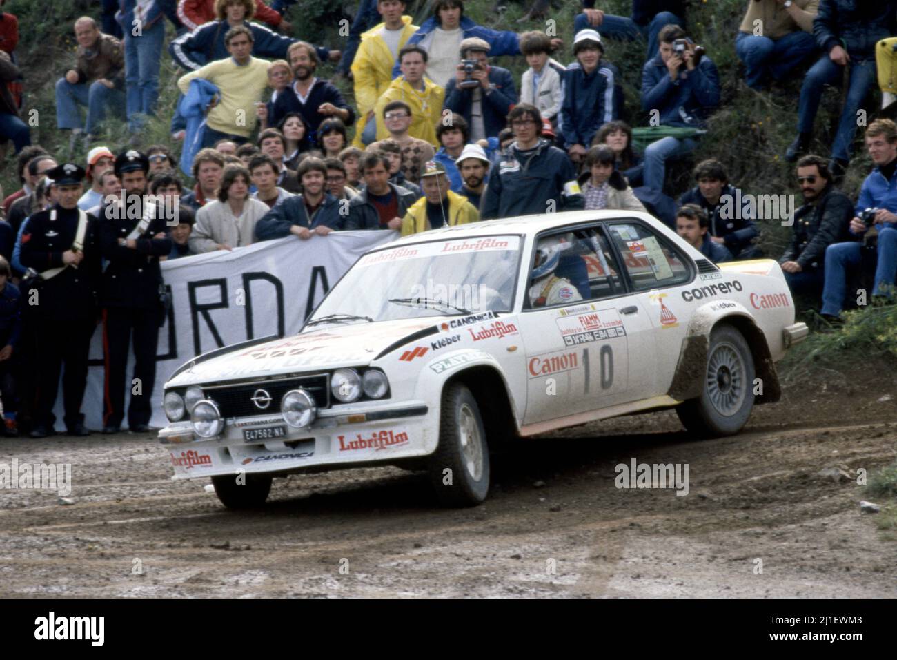 Maurizio Verini (ITA) Andrea Ulivi (ITA) Opel Ascona 400 Gr4 Conrero ...