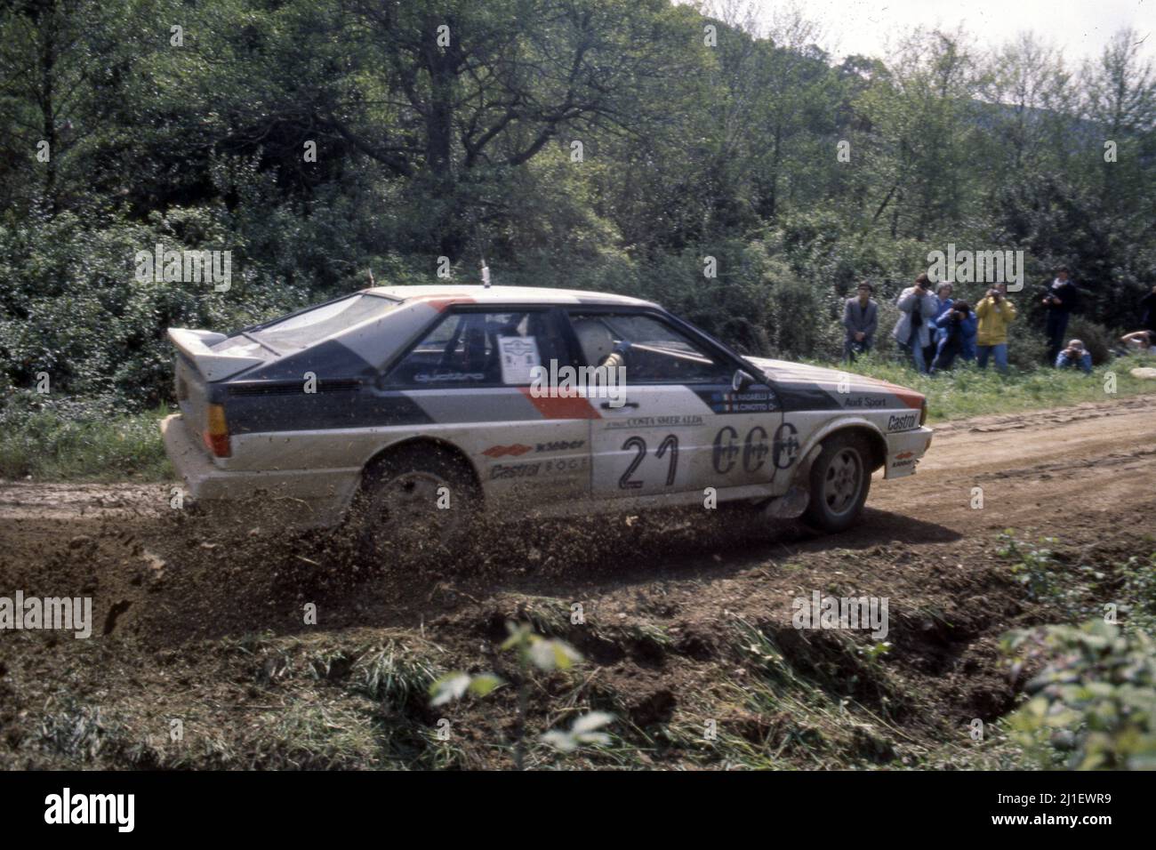 Michele Cinotto (ITA) Emilio Radaelli (ITA) Audi Quattro gr.4 Audi ...
