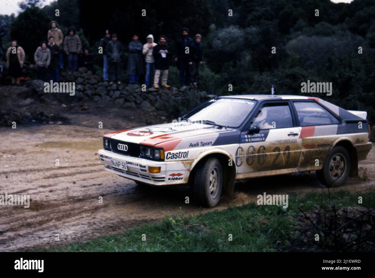 Michele Cinotto (ITA) Emilio Radaelli (ITA) Audi Quattro gr.4 Audi ...